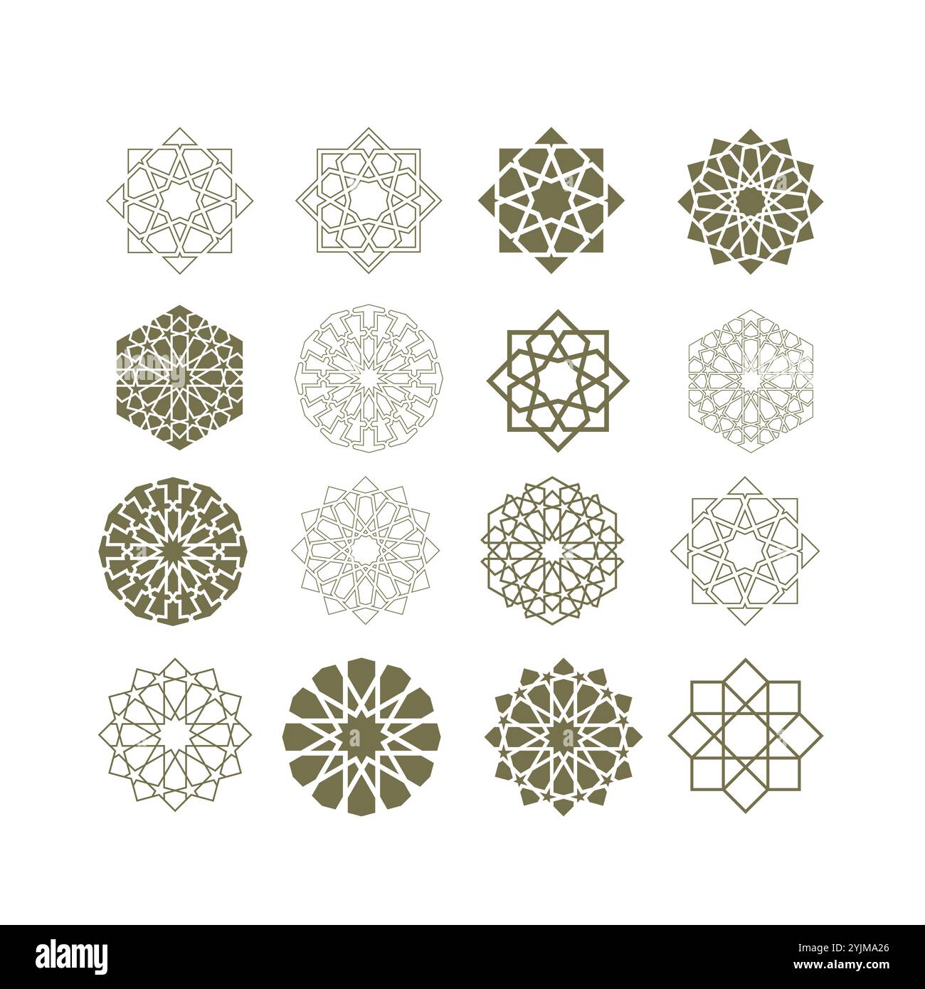 Islamic Arabesque Pattern