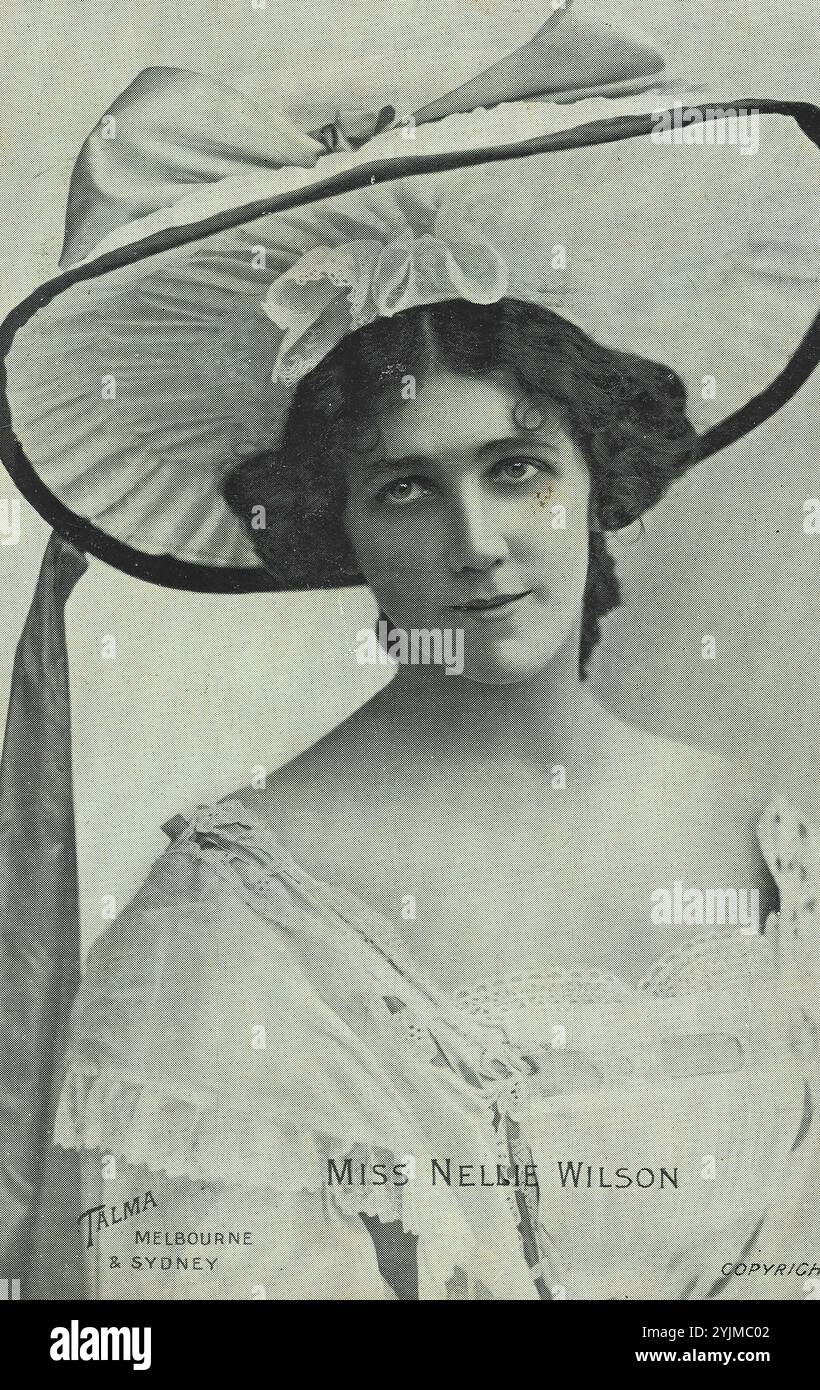 Nellie wilson australian actress hi-res stock photography and images ...