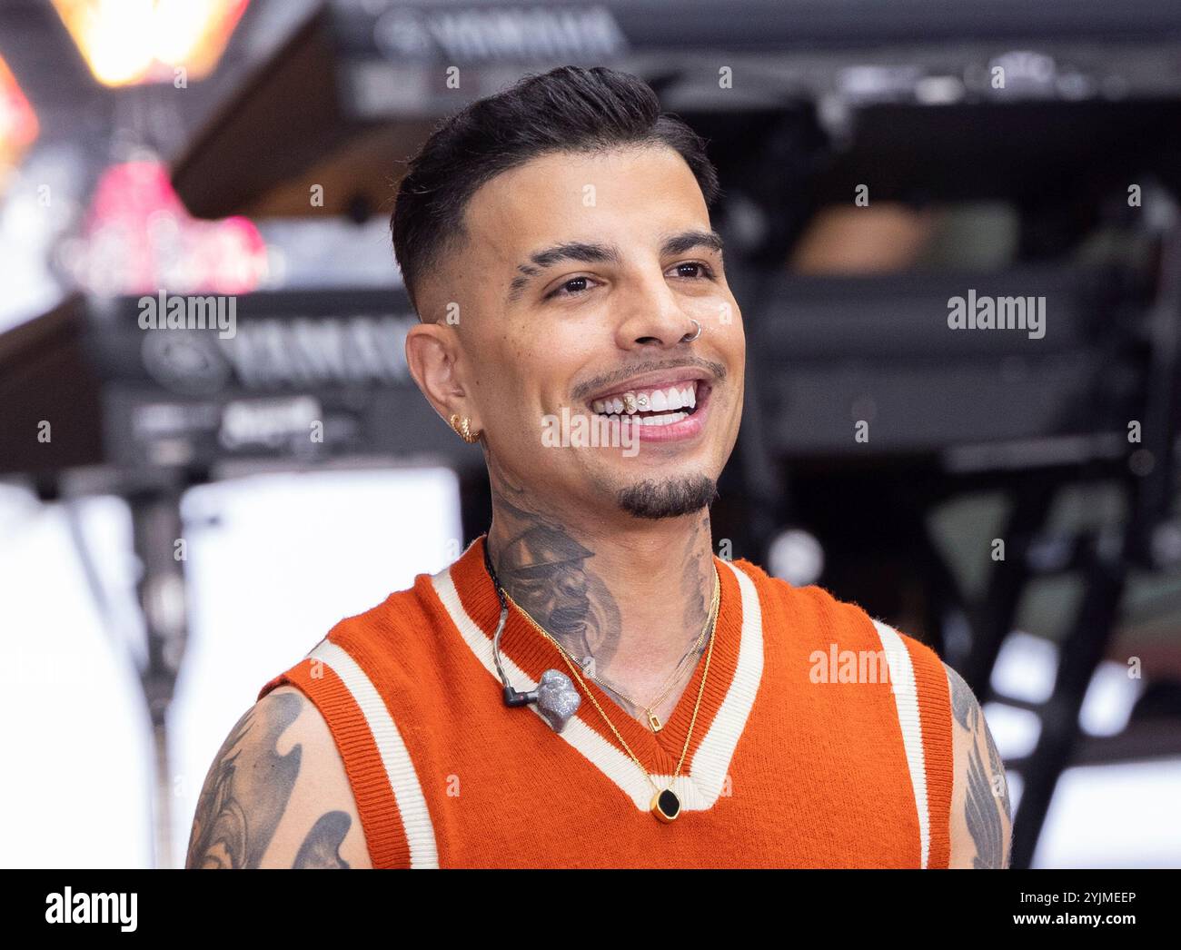 FILE - Puerto Rican singer Rauw Alejandro performs on NBC's Today show ...