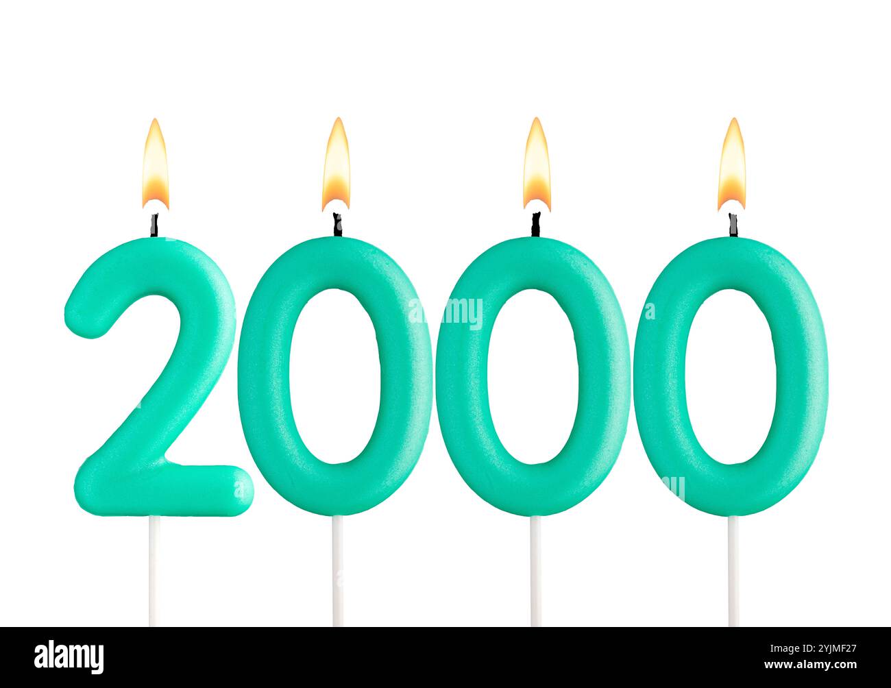 Candle 2000 Cut Out Stock Images & Pictures - Alamy