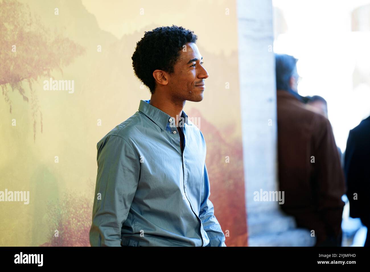 ROME, ITALY - NOVEMBER 15: Alberto Boubakar attends the "Mufasa: The ...
