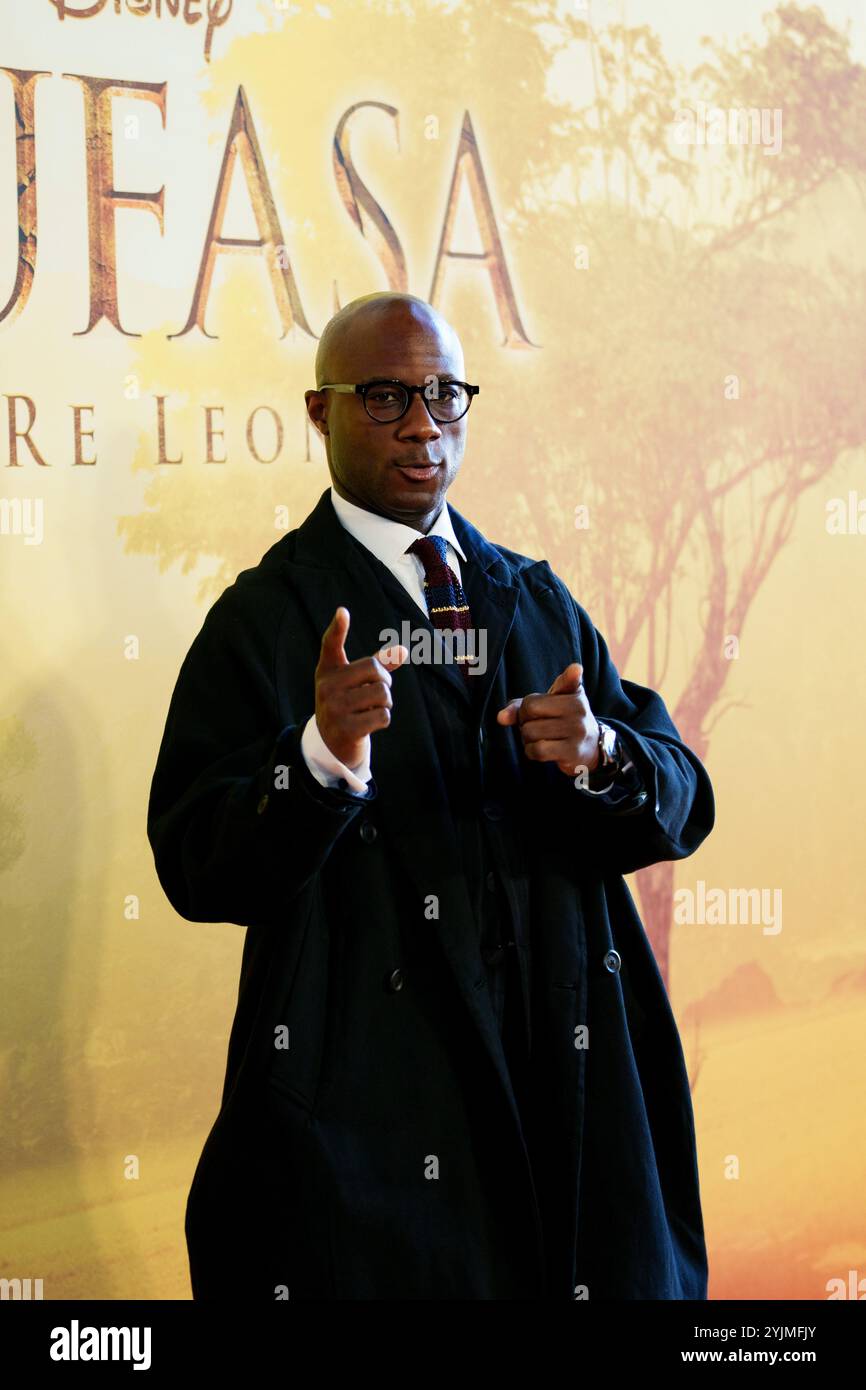 ROME, ITALY - NOVEMBER 15: Barry Jenkins attends the "Mufasa: The Lion ...