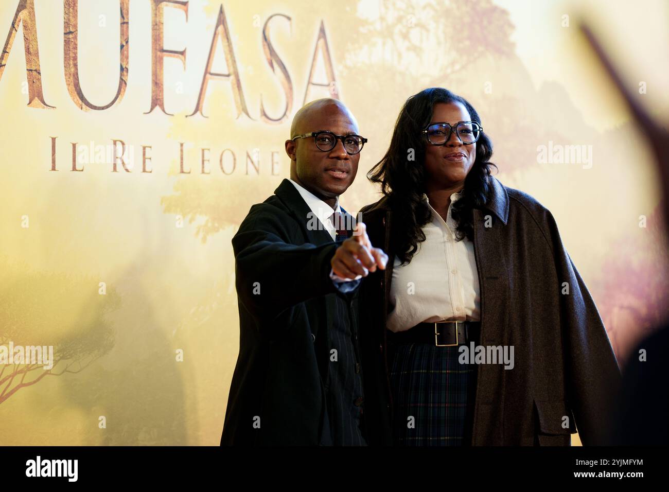 ROME, ITALY - NOVEMBER 15: Barry Jenkins attends the "Mufasa: The Lion ...