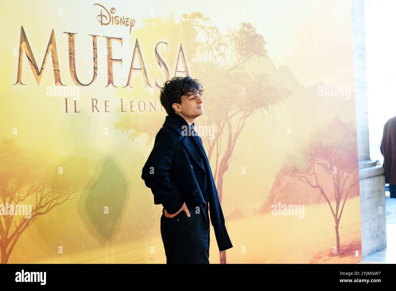 ROME, ITALY - NOVEMBER 15: Riccardo Suarez attends the "Mufasa: The ...