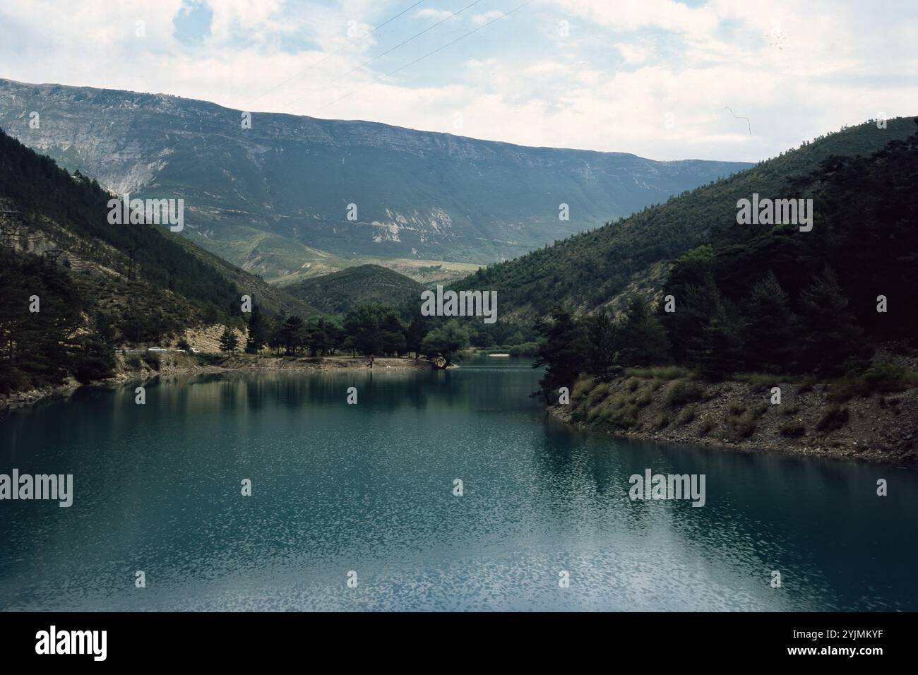 Gorges du Verdon, famous canyon in Provence-Alpes-Cote d Azur, France ...
