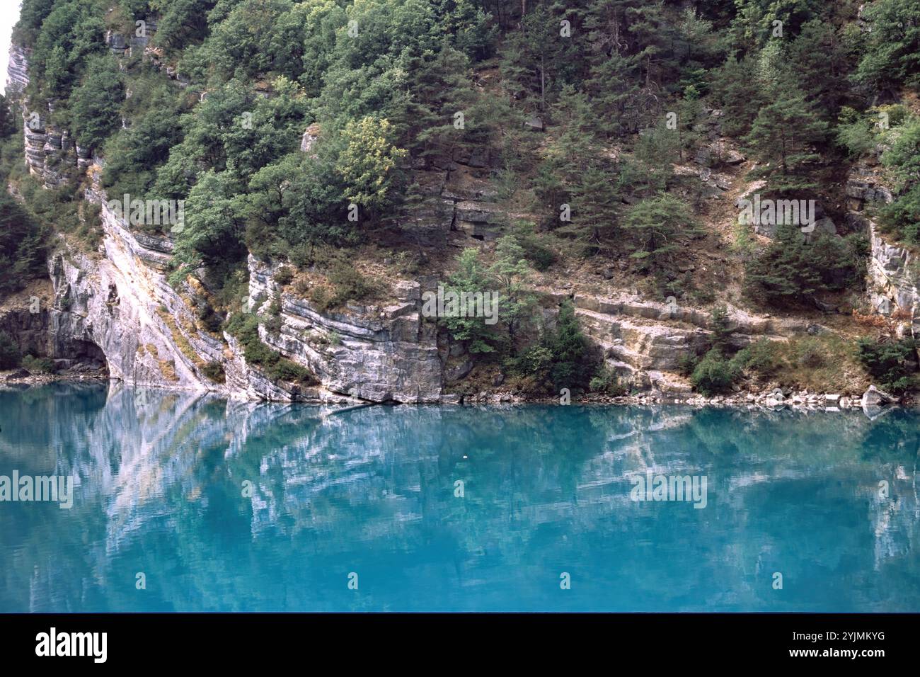 Gorges du Verdon, famous canyon in Provence-Alpes-Cote d Azur, France ...