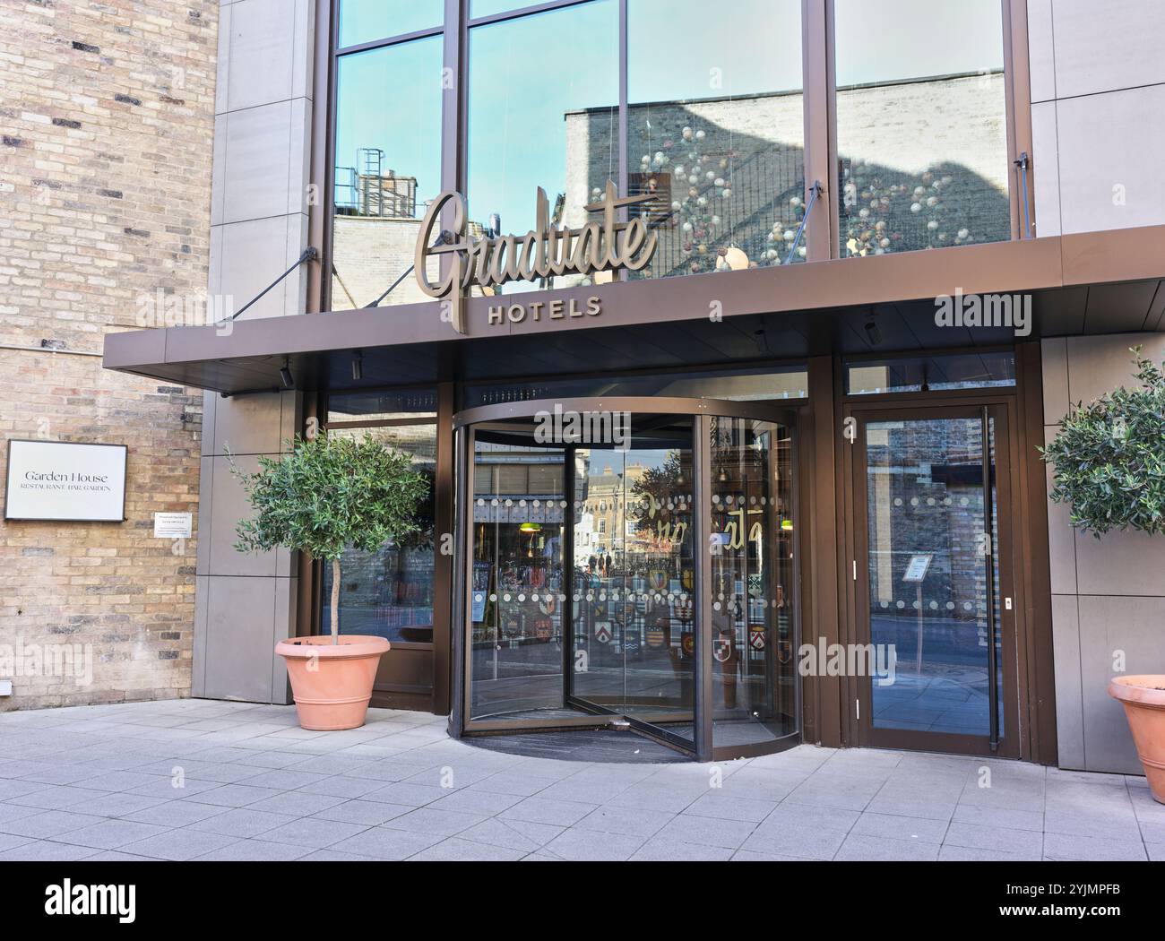 Graduate by Hilton hotel in Cambridge, England Stock Photo - Alamy