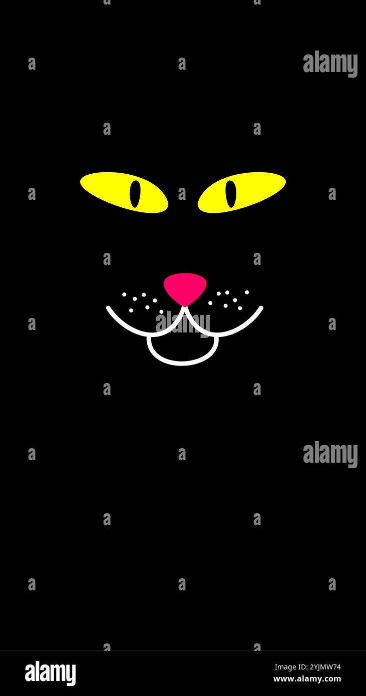 Stylized face art Stock Vector Images - Alamy