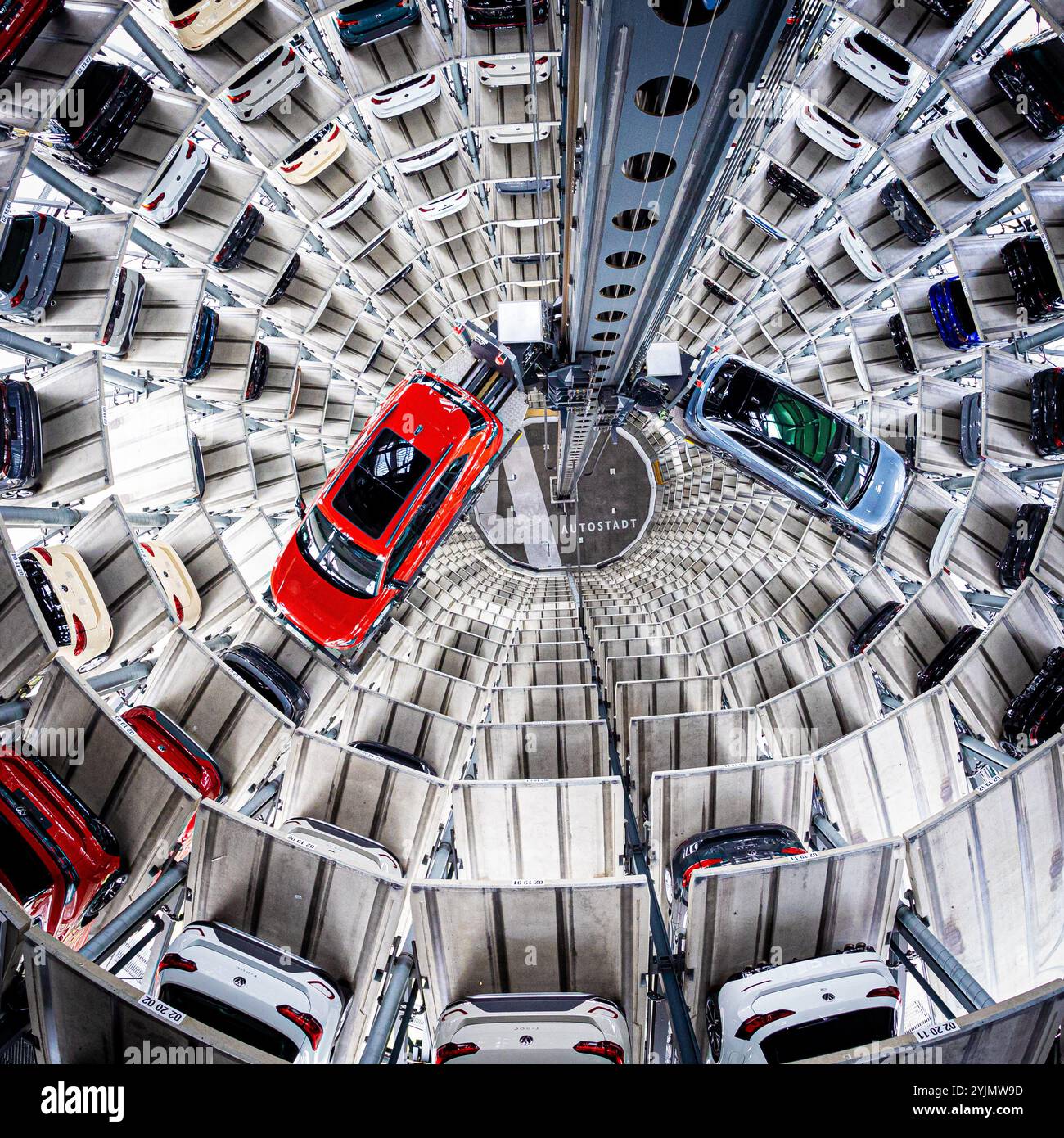 Wolfsburg, Germany. 15th Nov, 2024. A Volkswagen Tiguan (l) and a ...