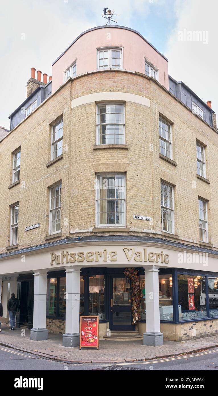 Patisserie Valerie café shop on Jesus Lane in Cambridge, England Stock ...