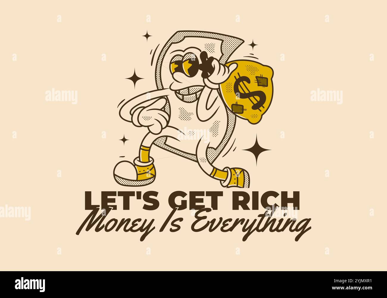 Money wallet smile illustration Stock Vector Images - Alamy