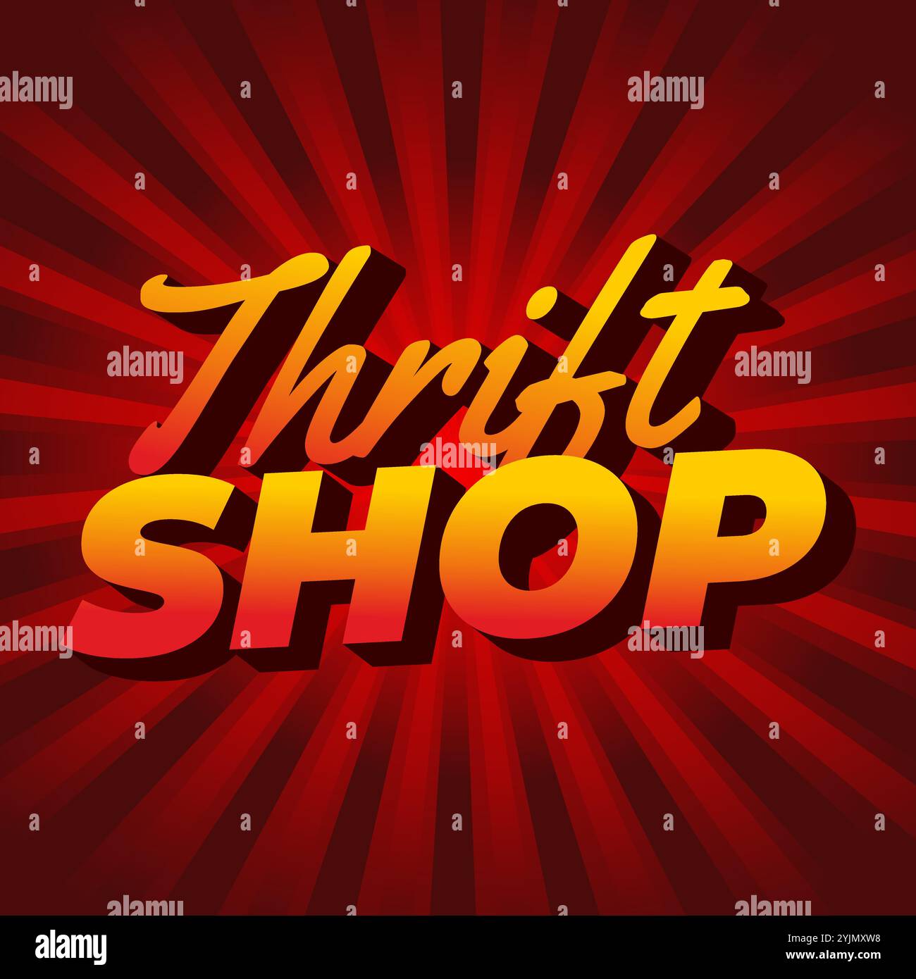 Charity shop thrift store Stock Vector Images - Alamy