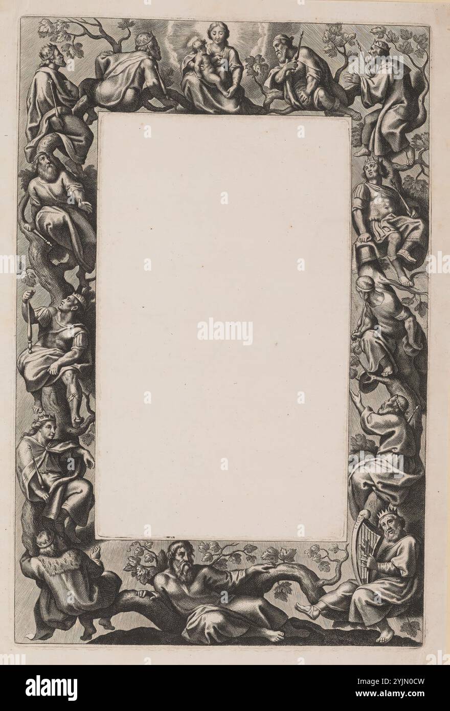 Sir Peter Paul Rubens, Flemish, 1577 - 1640, Border Illustration for ...