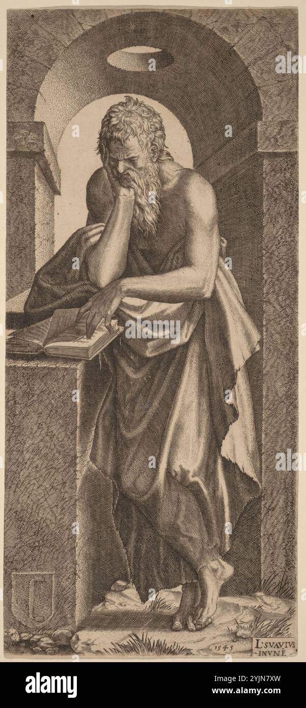 Lambert Suavius, Flemish, c. 1510 - 1567, Saint Simon, 1545, Christ ...