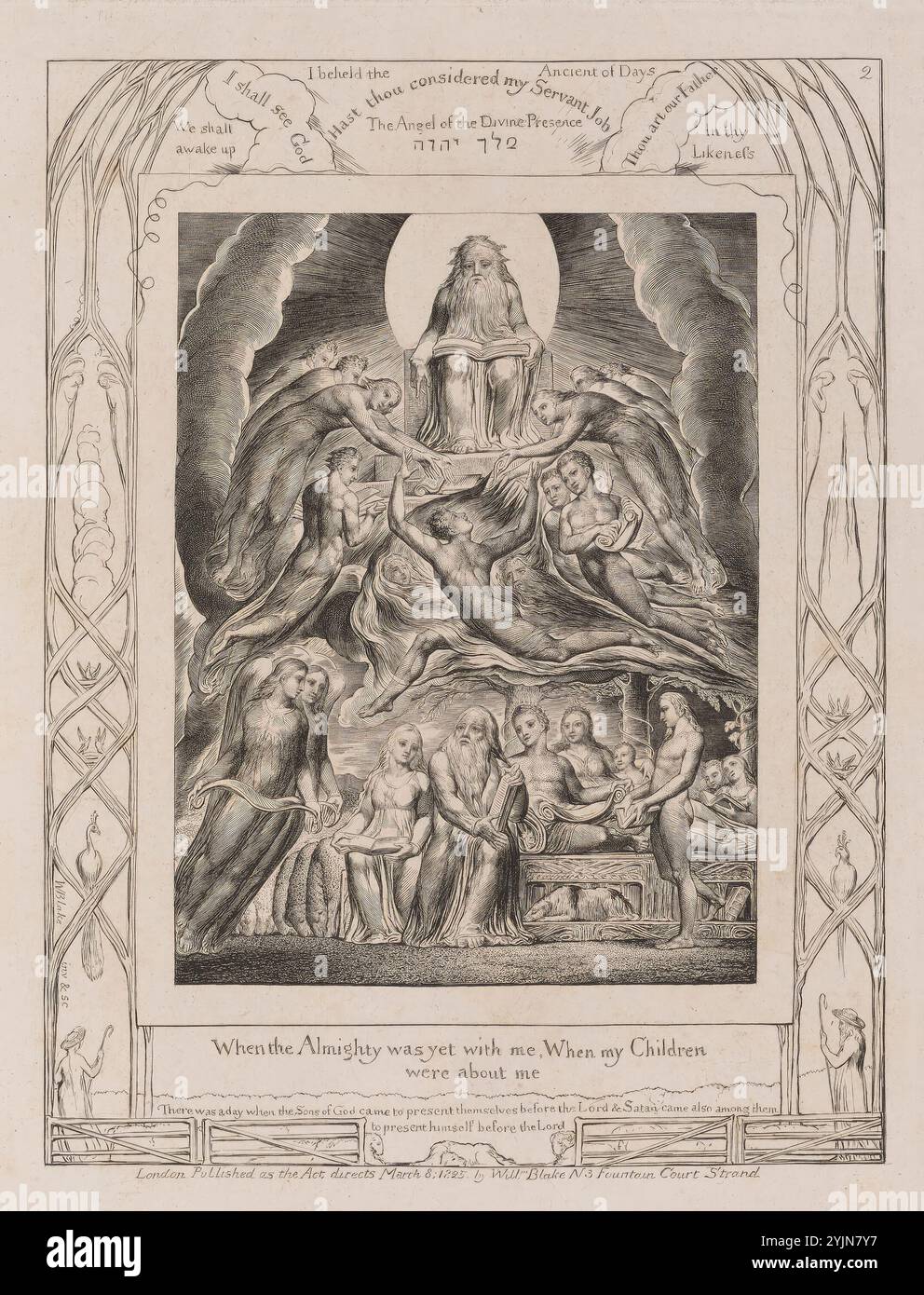 Satan before the throne of god hi-res stock photography and images - Alamy