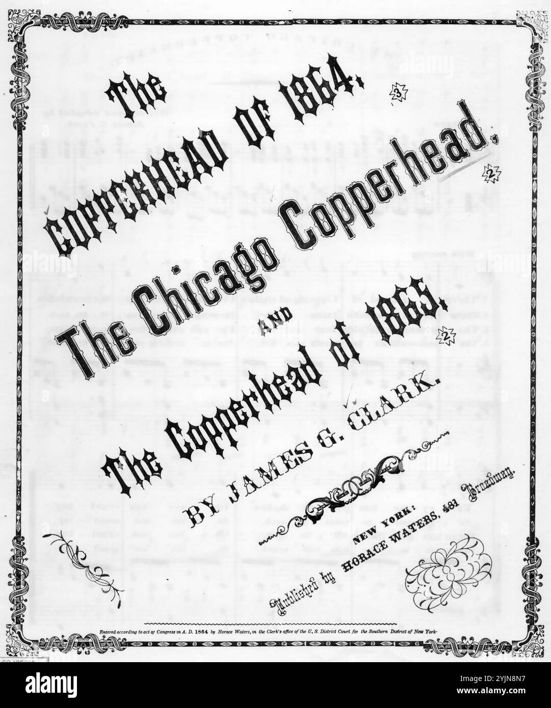 Chicago copperheads hi-res stock photography and images - Alamy