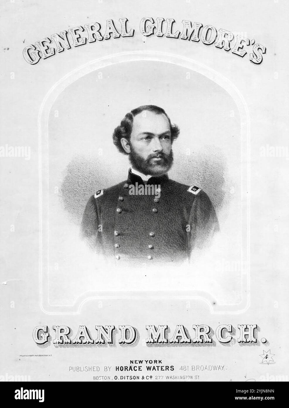 General Gilmore's grand march, Horace Waters, New York, 1863., United ...