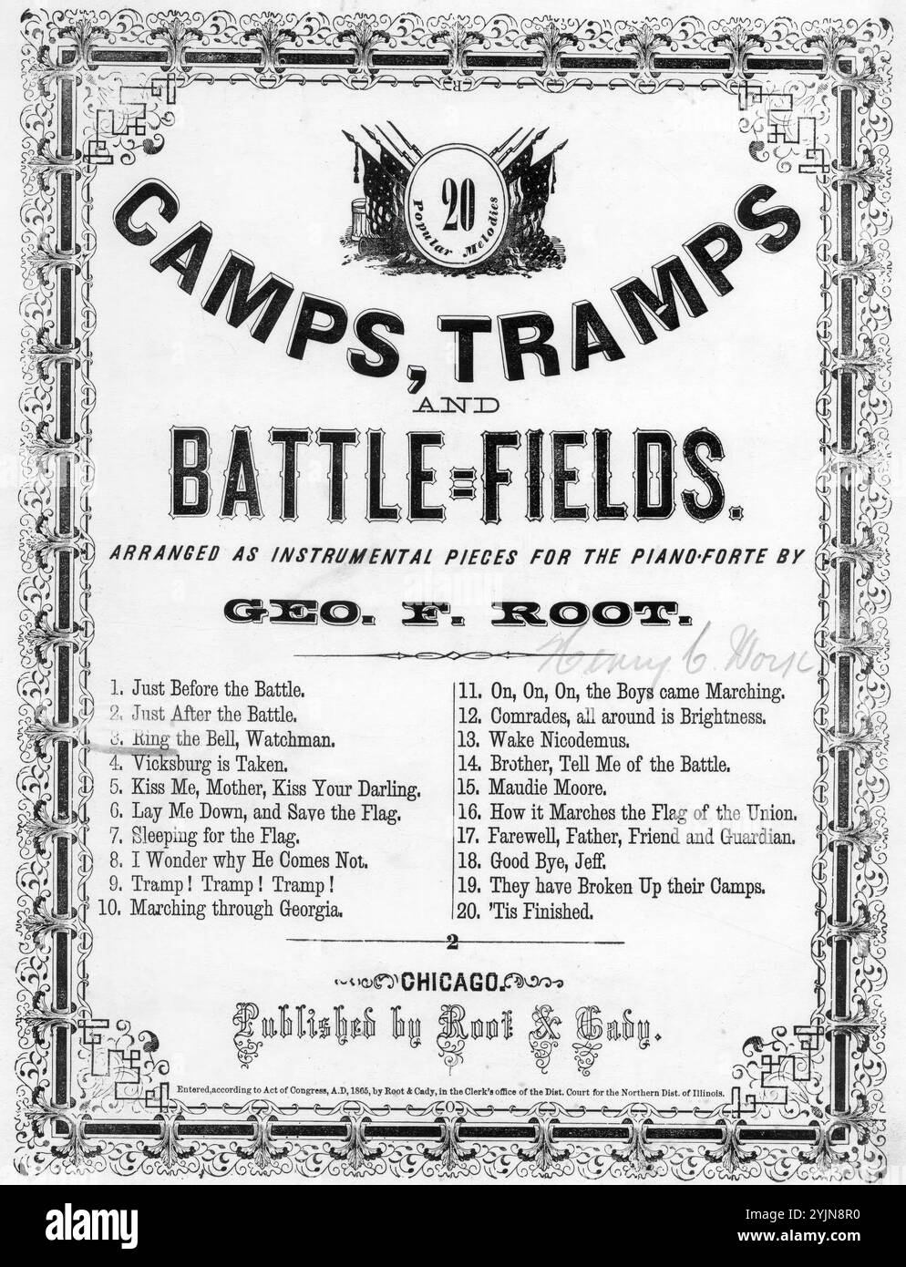 Ring the bell, watchman, Root, George F. (George Frederick), 1820-1895 ...