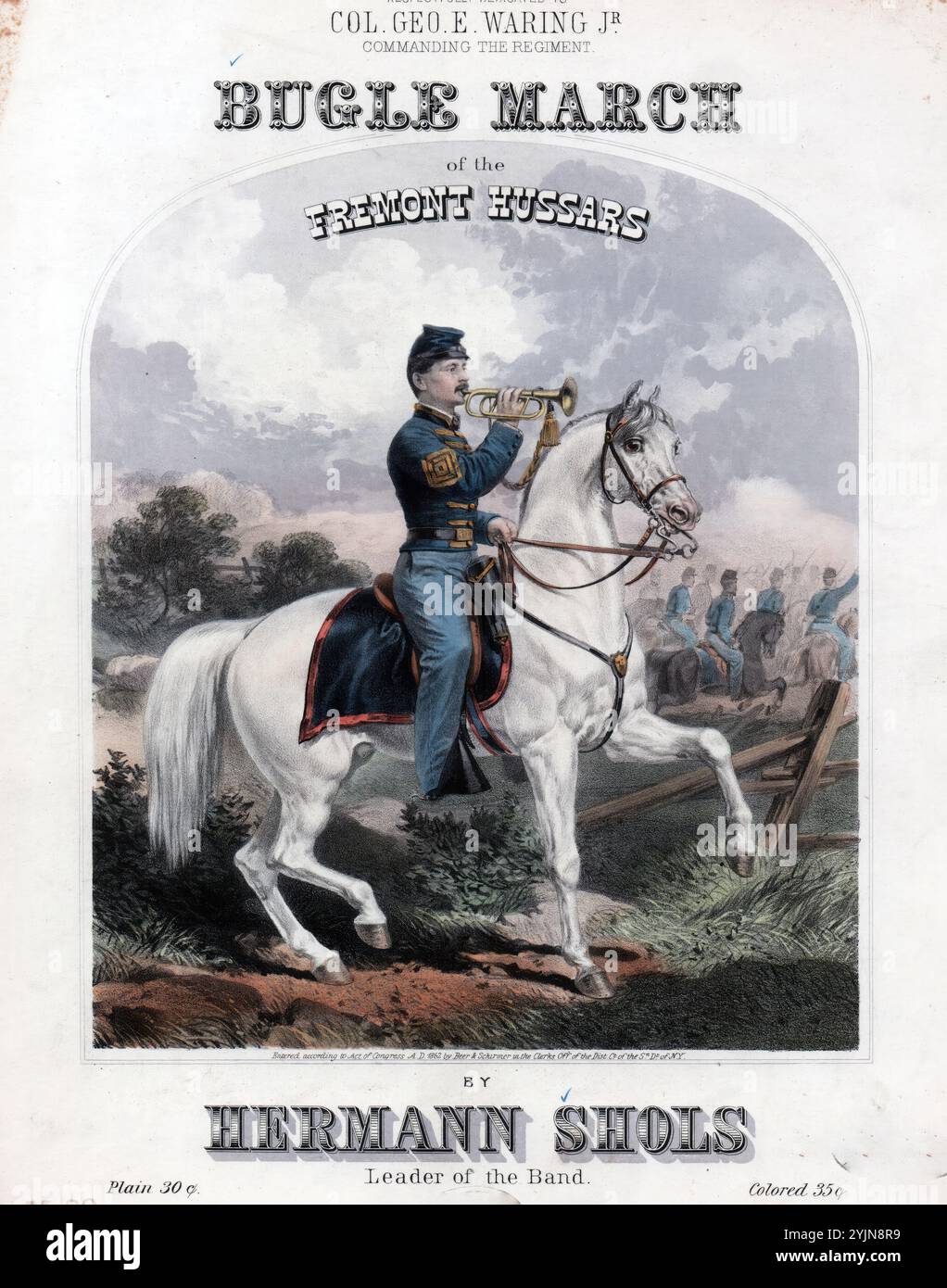 Cavalry bugle hi-res stock photography and images - Alamy