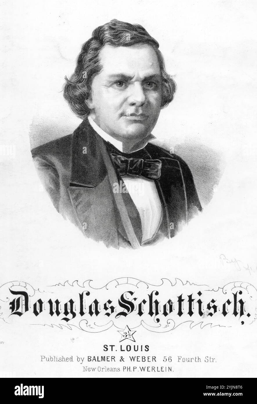 Douglass (sic) schottisch, Smith, F. W. (composer), Balmer & Weber ...