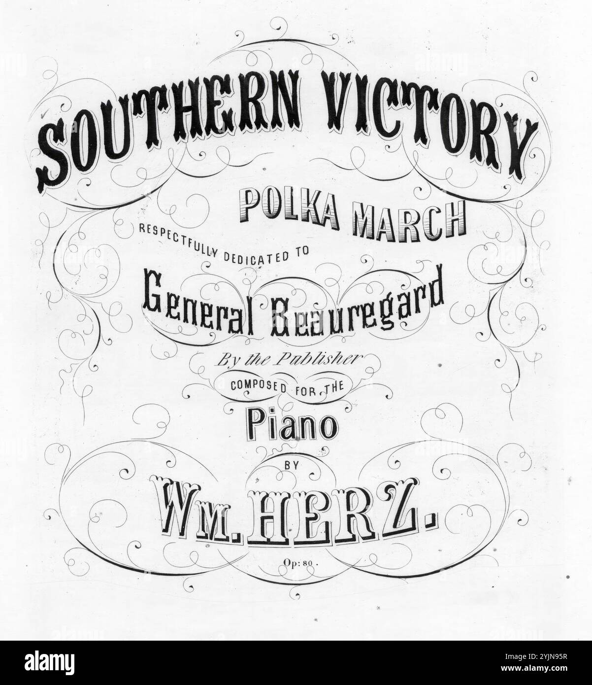 Southern victory, Herz, Wm. (composer), 1861., United States, History ...