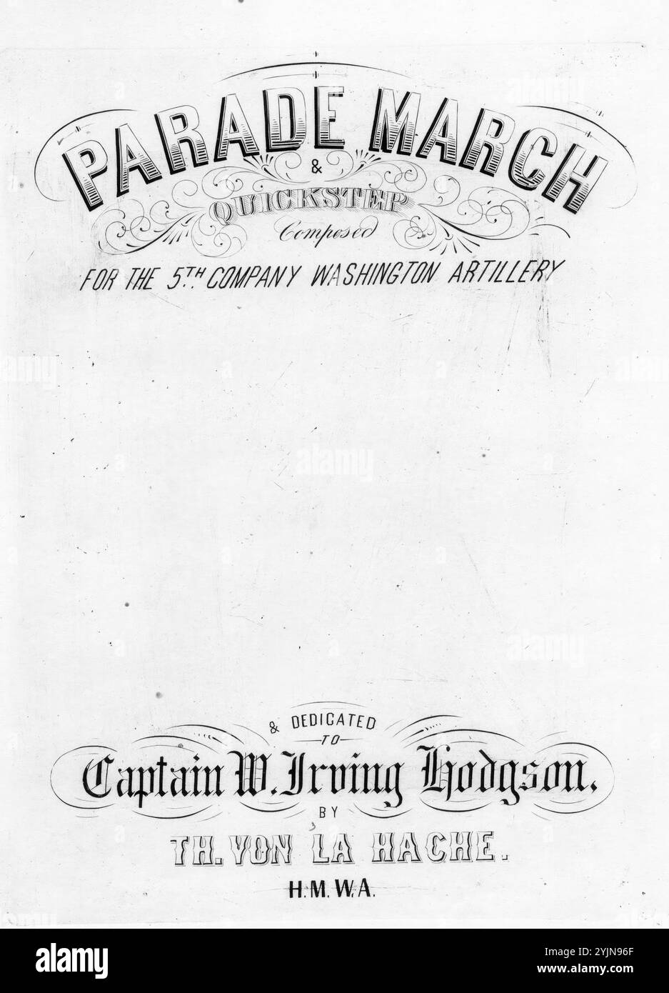 5th company washington artillery hi-res stock photography and images ...