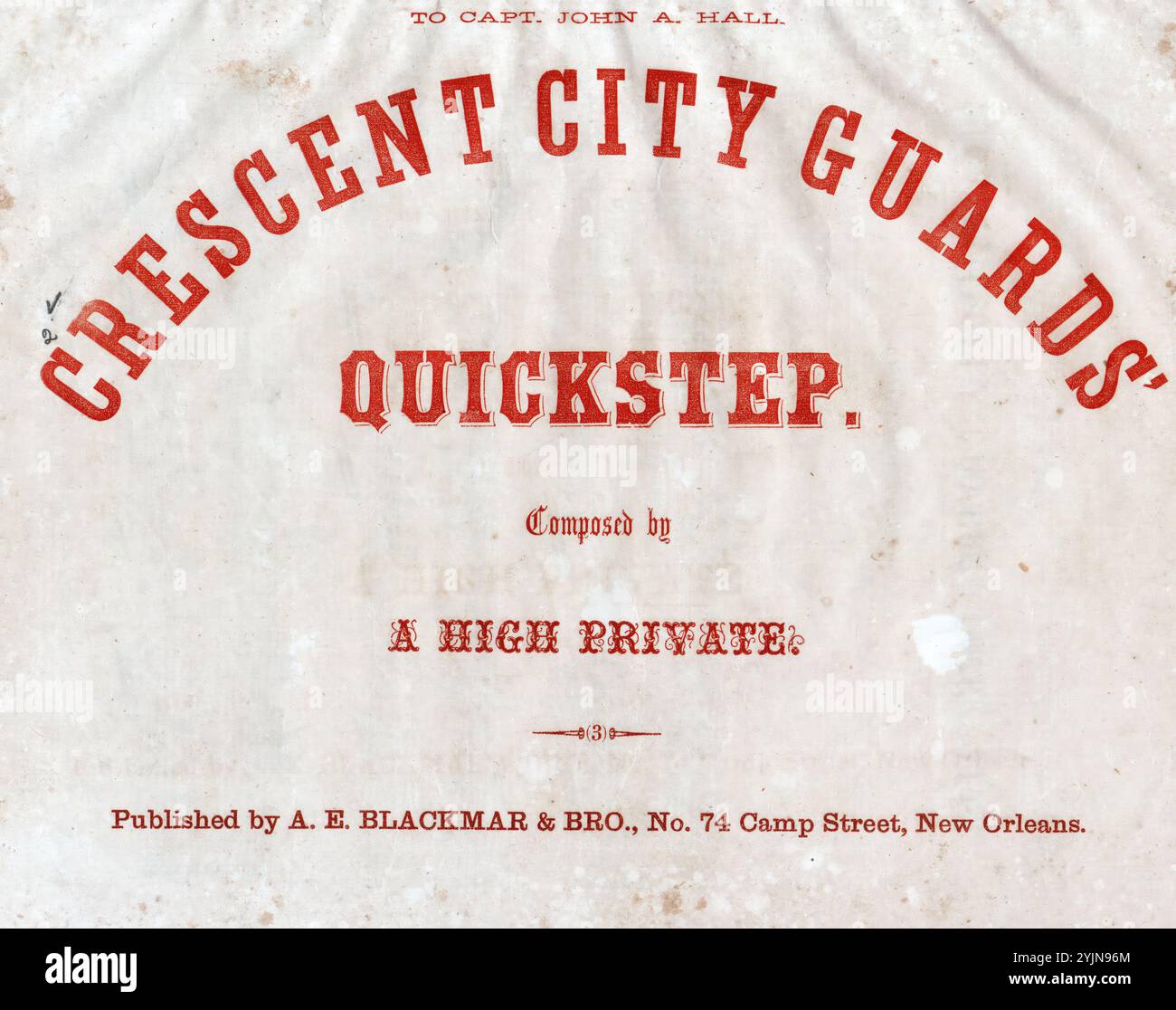 Crescent city guards hi-res stock photography and images - Alamy