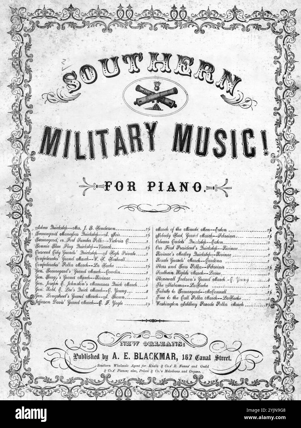 Confederates' polka march, von La Hache, Theo. (composer), A. E ...