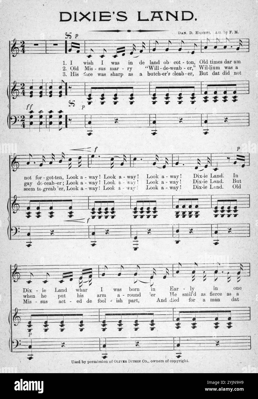 Dan decatur emmett hi-res stock photography and images - Alamy