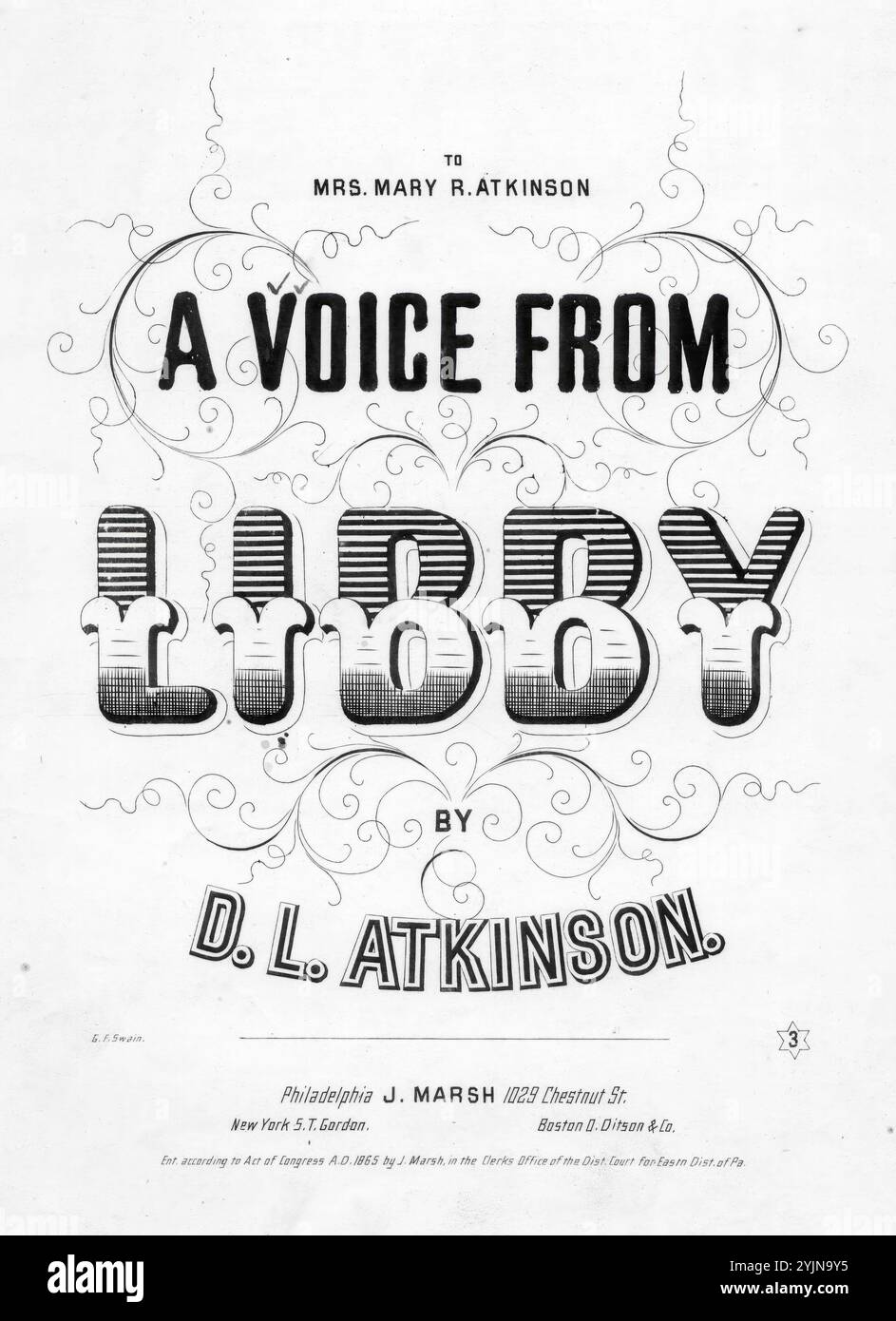 A Voice from Libby, Atkinson, Damaris L. (composer), Atkinson, Damaris ...
