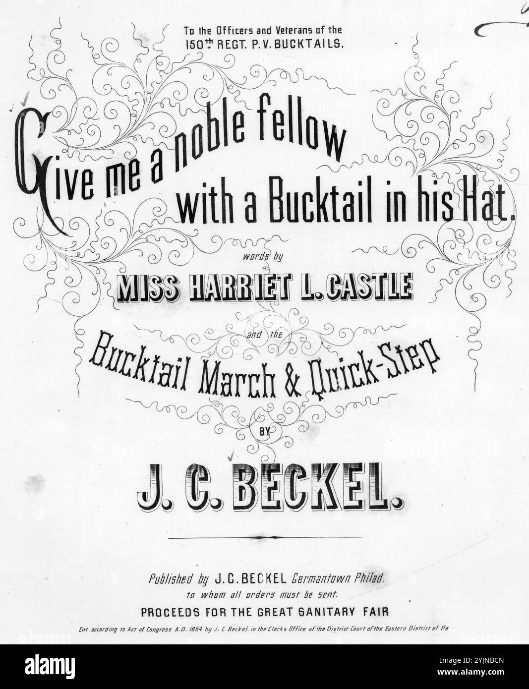 Bucktail regiment hi-res stock photography and images - Alamy