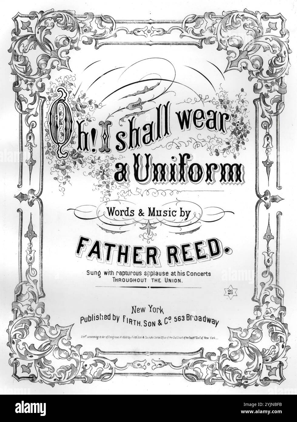 Oh! I shall wear a uniform, Reed, (composer), Reed, (lyricist), Firth ...