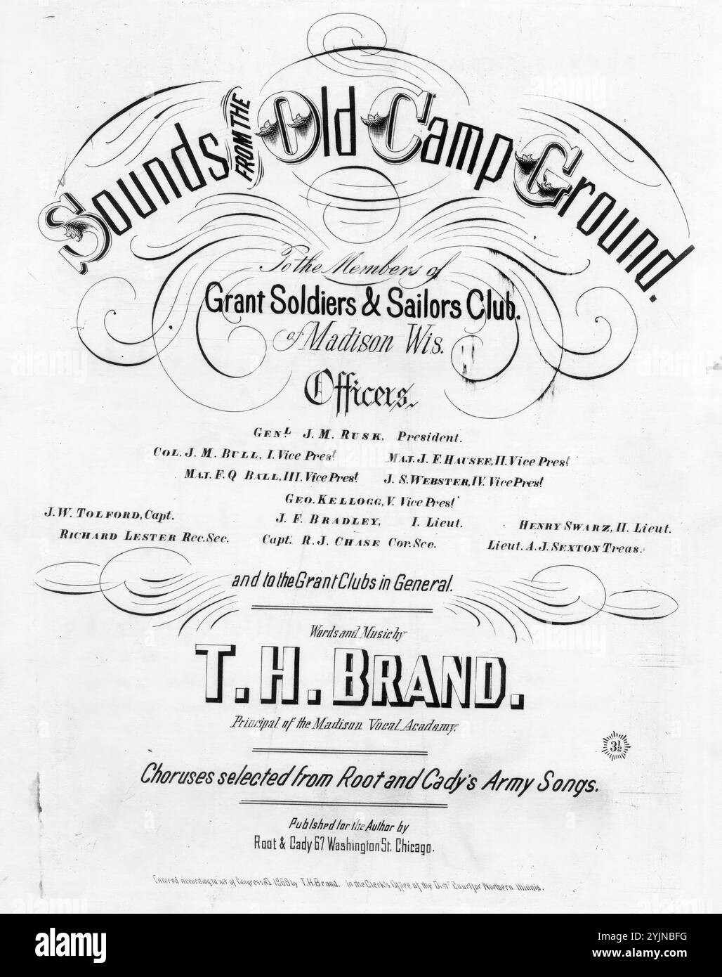 Sounds from the old camp ground, Brand, T. H. (composer), Brand, T. H ...
