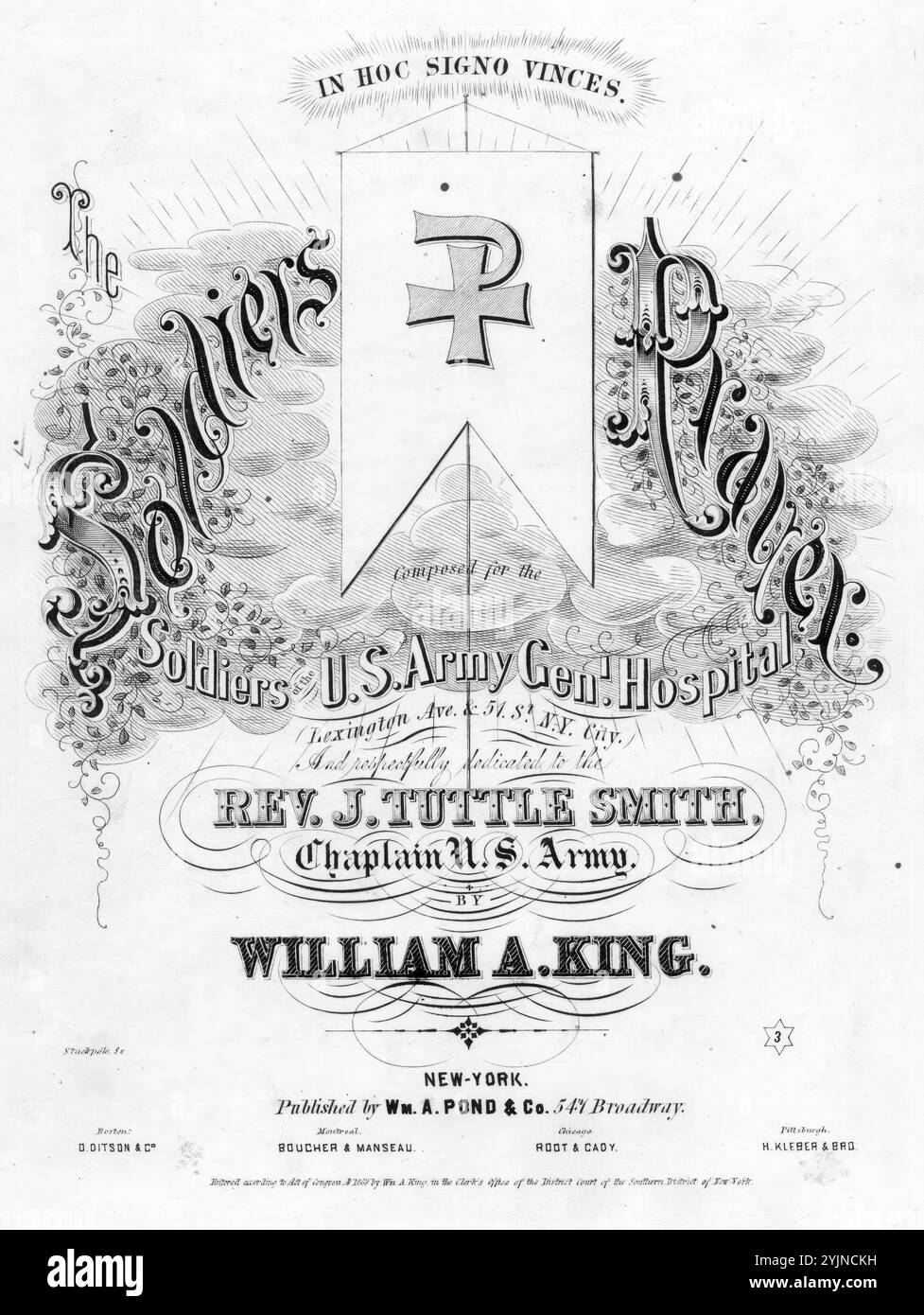 The Soldiers' prayer, King, William A. (composer), Wm. A. Pond & Co ...