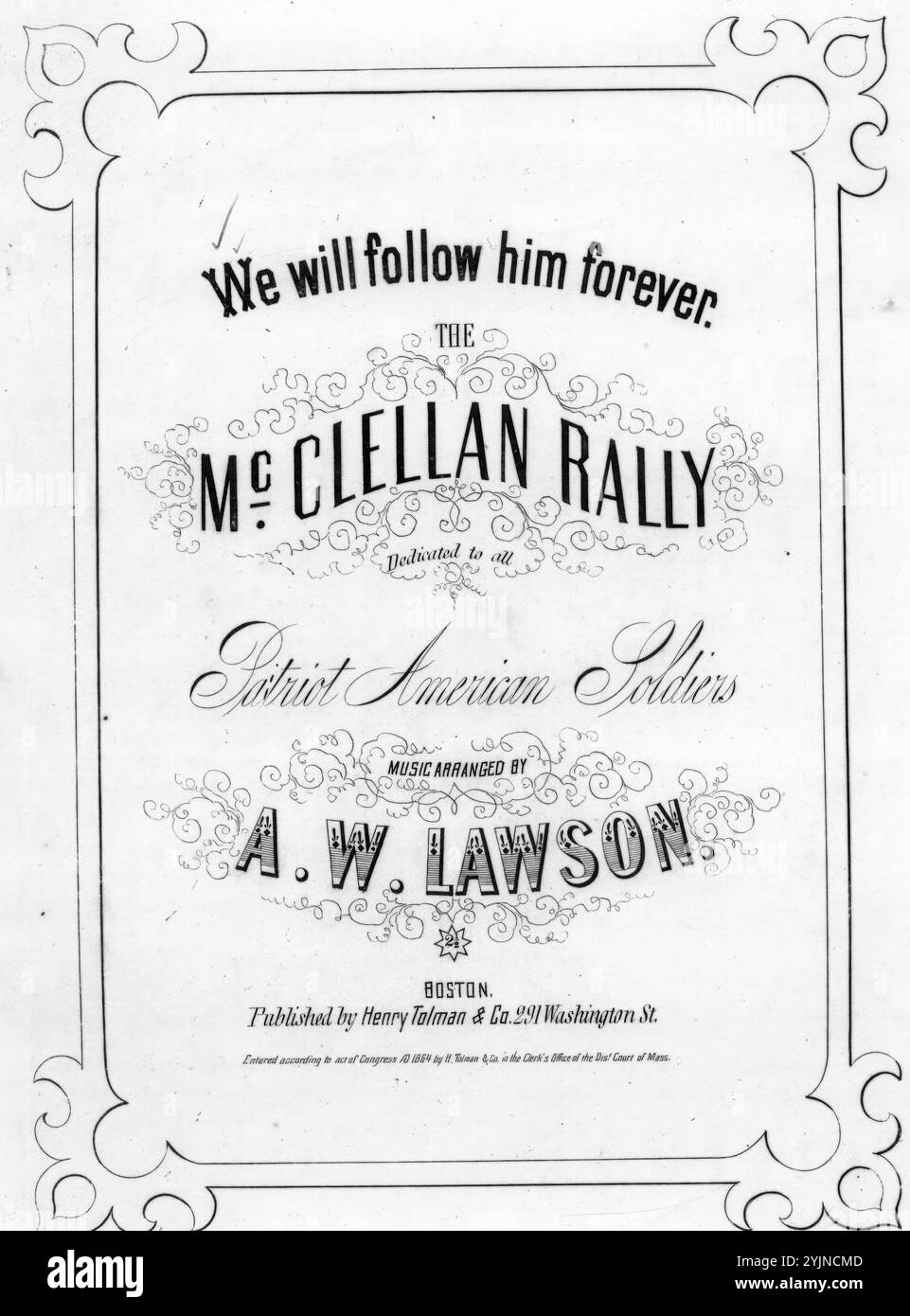 We will follow him forever, Lawson, A. W. (arranger), Henry Tolman & Co ...