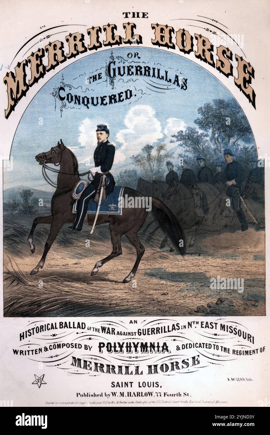 The Merrill horse, Polyhymnia (composer), W. M. Harlow, Saint Louis ...