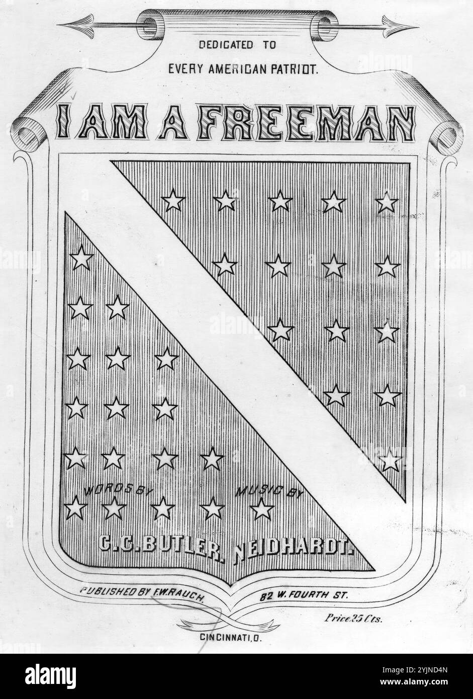 I am a freeman, Neidhardt, (composer), Butler, C. C. (lyricist), F. W ...
