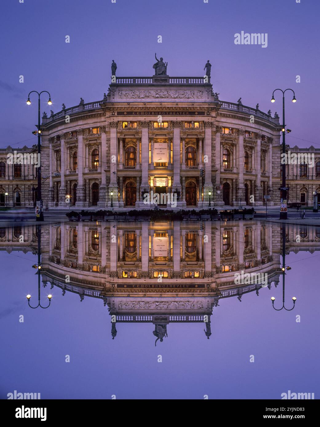 Burgtheater austrian national theatre hi-res stock photography and ...