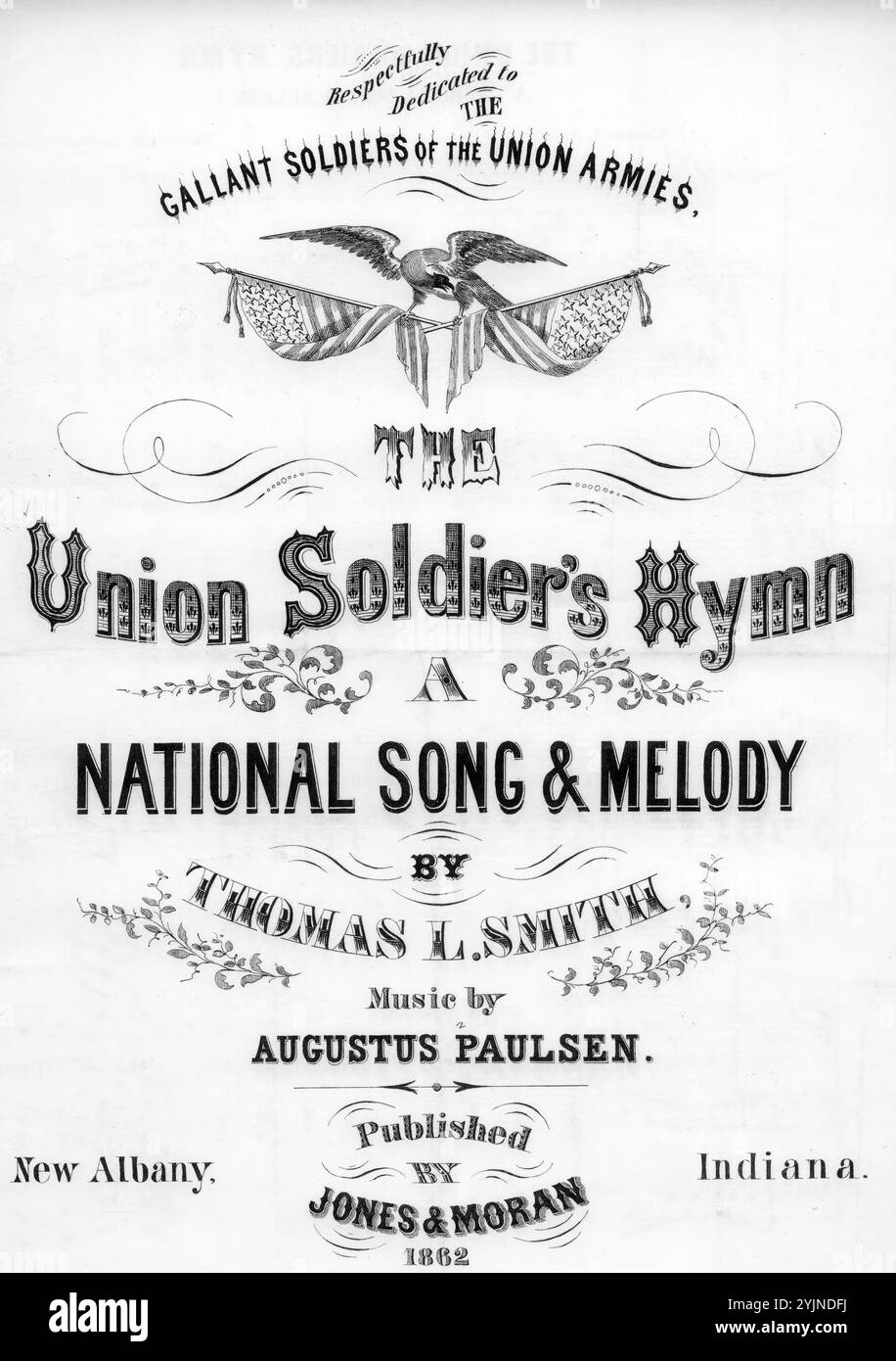 The Union soldier's hymn, Paulsen, Augustus (composer), Smith, Thomas L ...