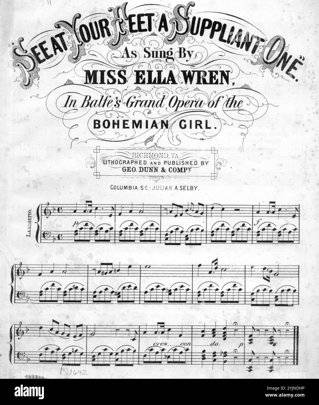 See at your feet a suppliant one, Balfe, Michael William (composer ...