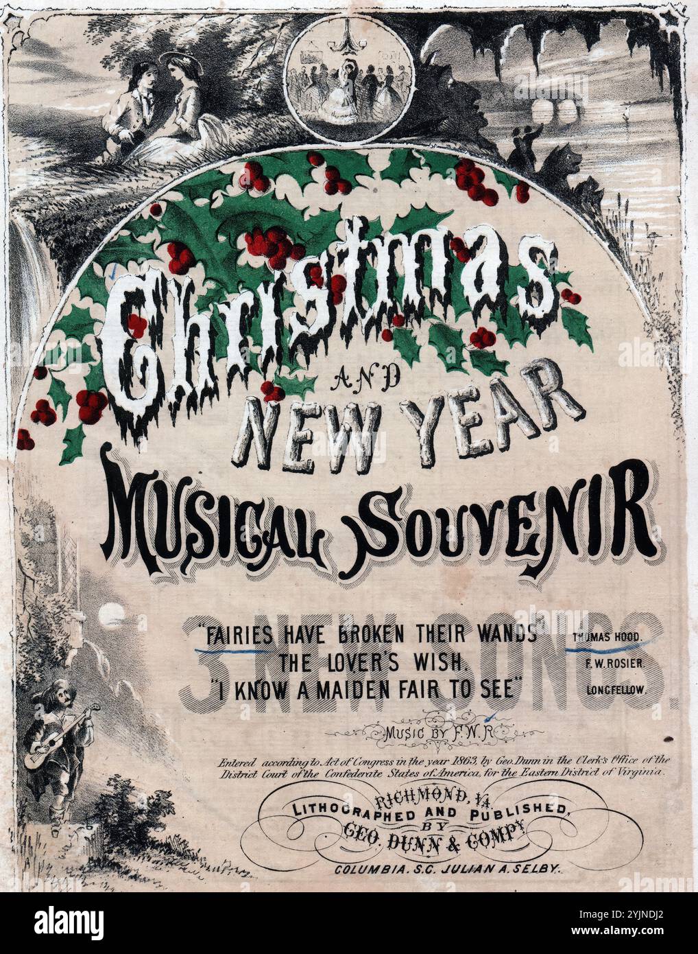 Fairies have broken their wands; The Lover's wish; I know a maiden fair ...