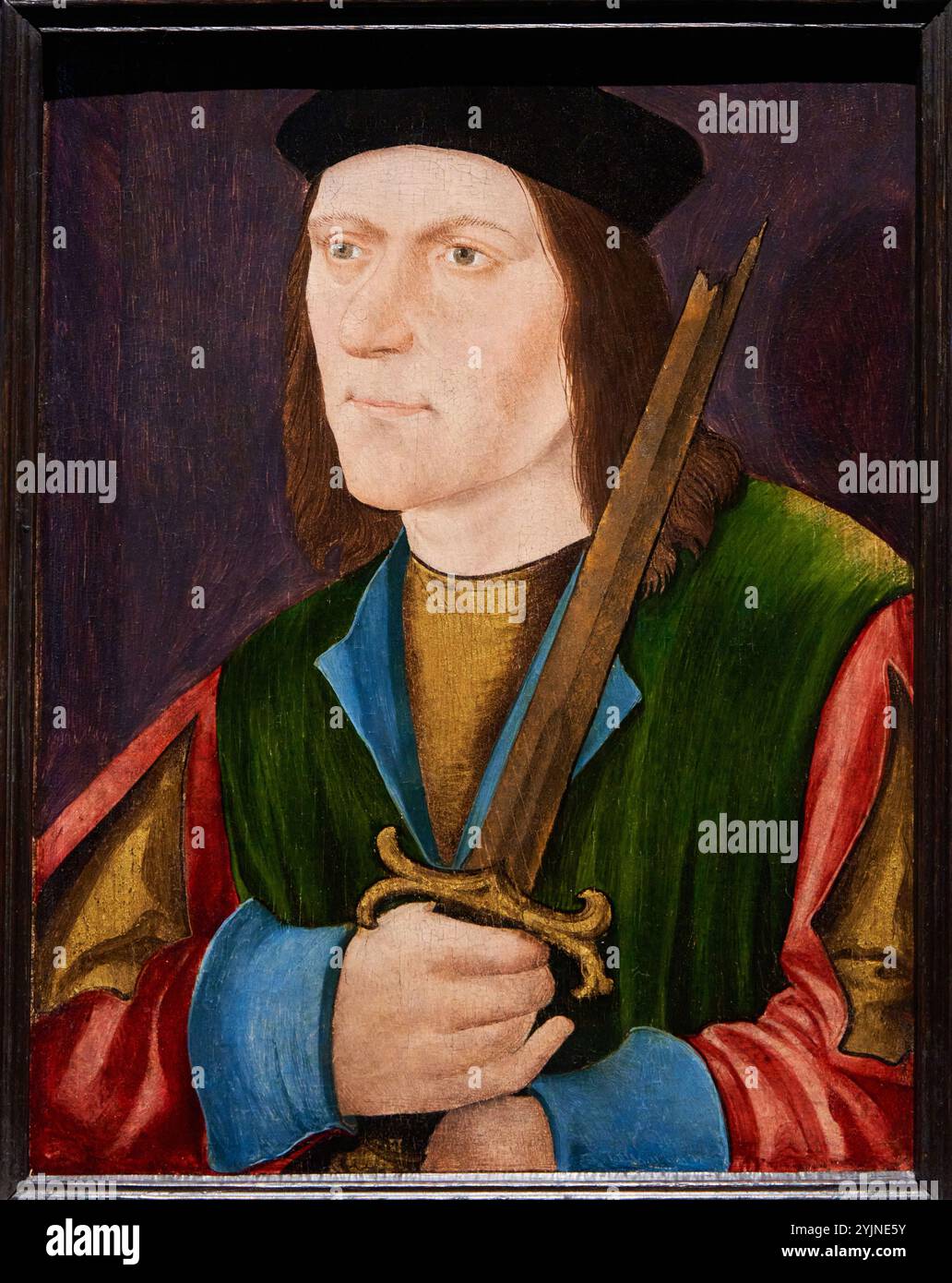 King richard iii with a broken sword hi-res stock photography and ...
