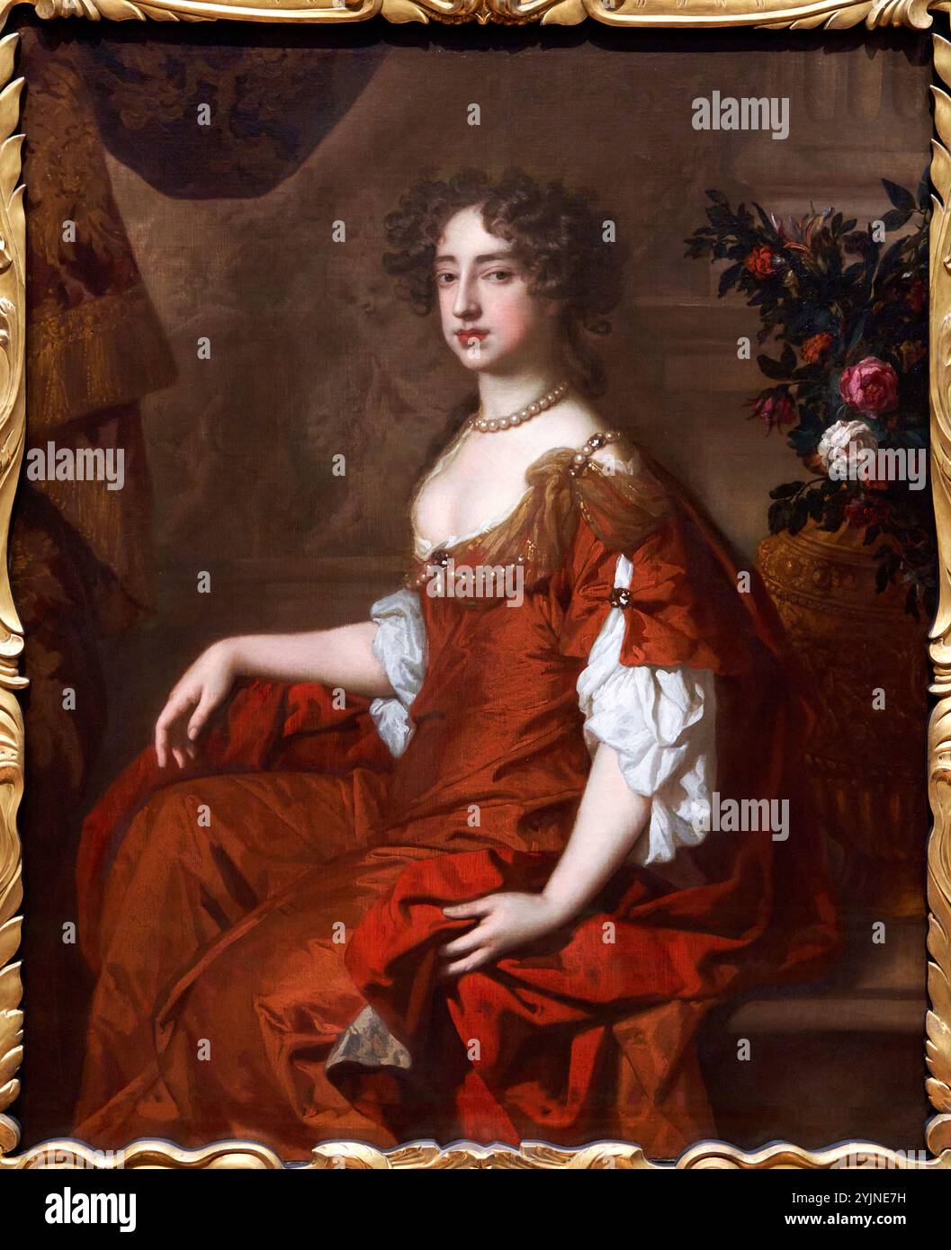 Queen Mary II, (1662-1694), about 1677, By Sir Peter Lely, National ...
