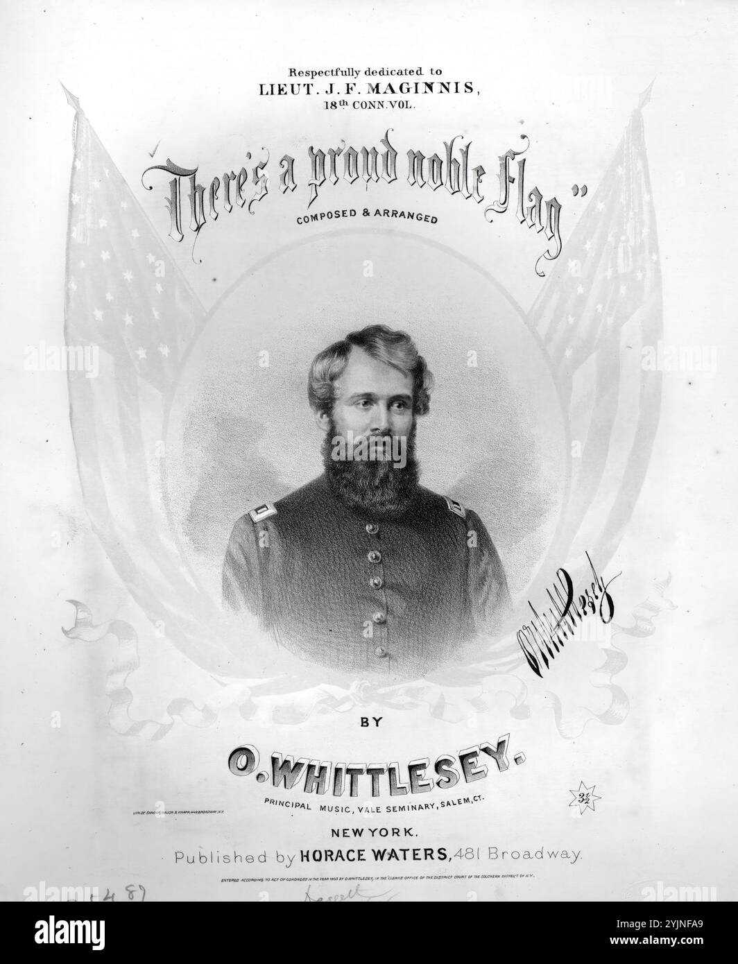 There's a proud noble flag, Whittlesey, Orramel (composer), Horace ...