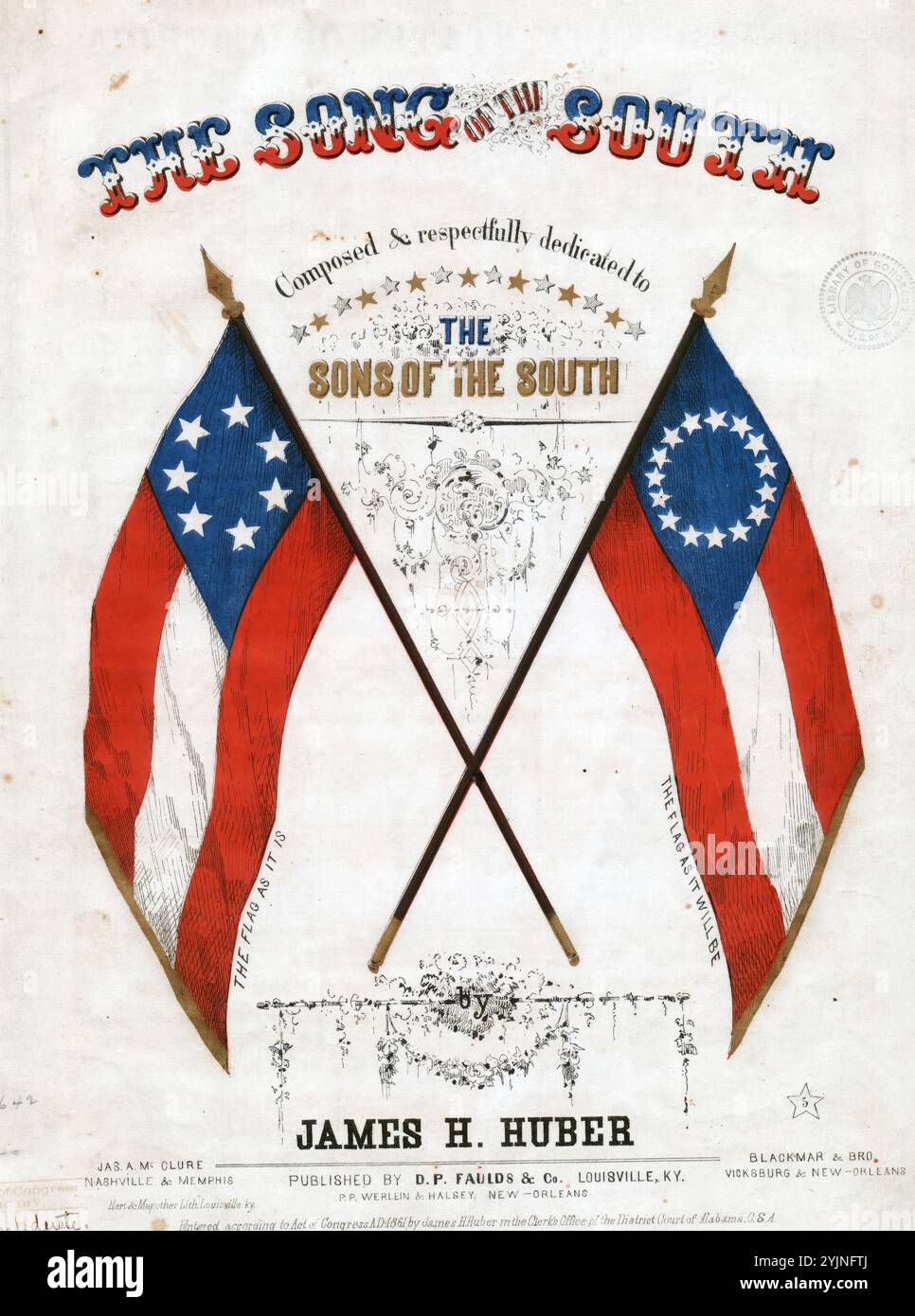The Song of the south, Huber, James H. (composer), D. P. Faulds & Co ...