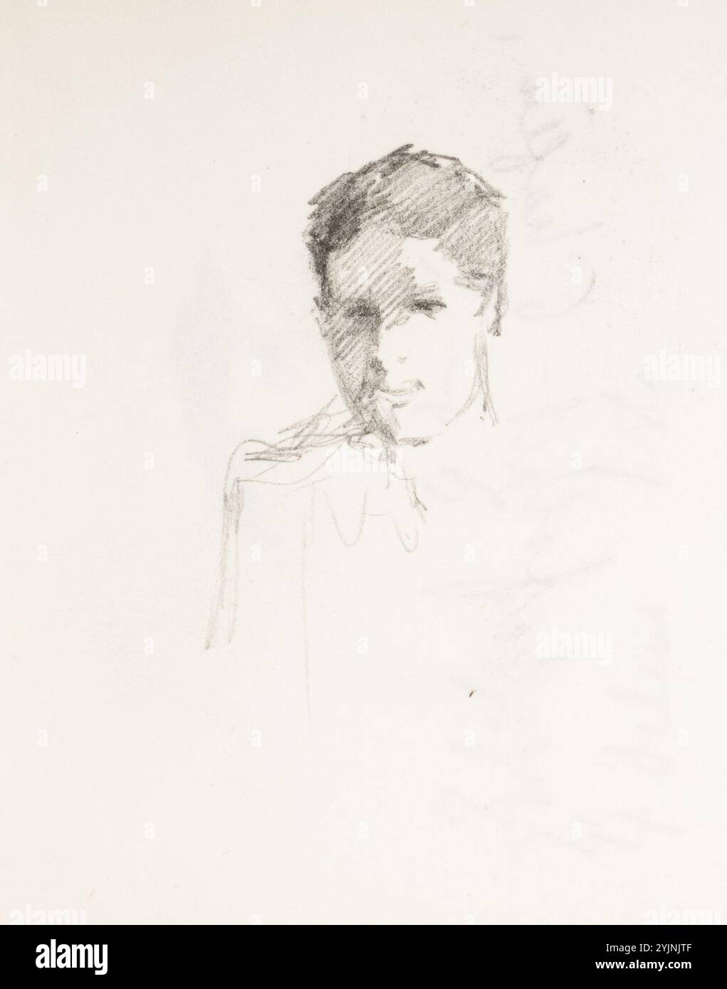 Edelfelt, Albert, work, Sketch book, drawing, 13 cm x 21 cm, Edelfelt ...