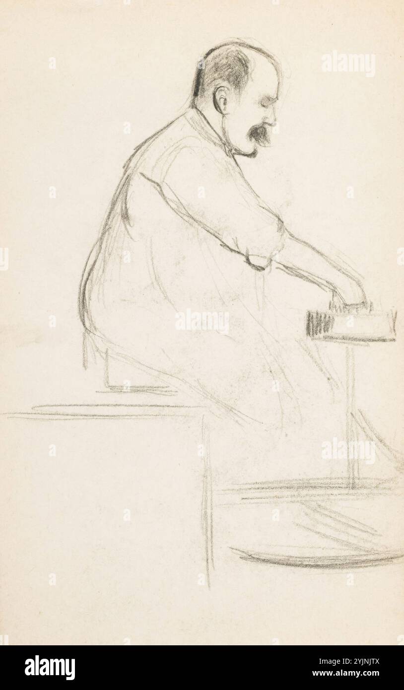 Simberg, Hugo, Sketch book, 1902, drawing, 16.5 cm x 26.5 cm, Simberg ...
