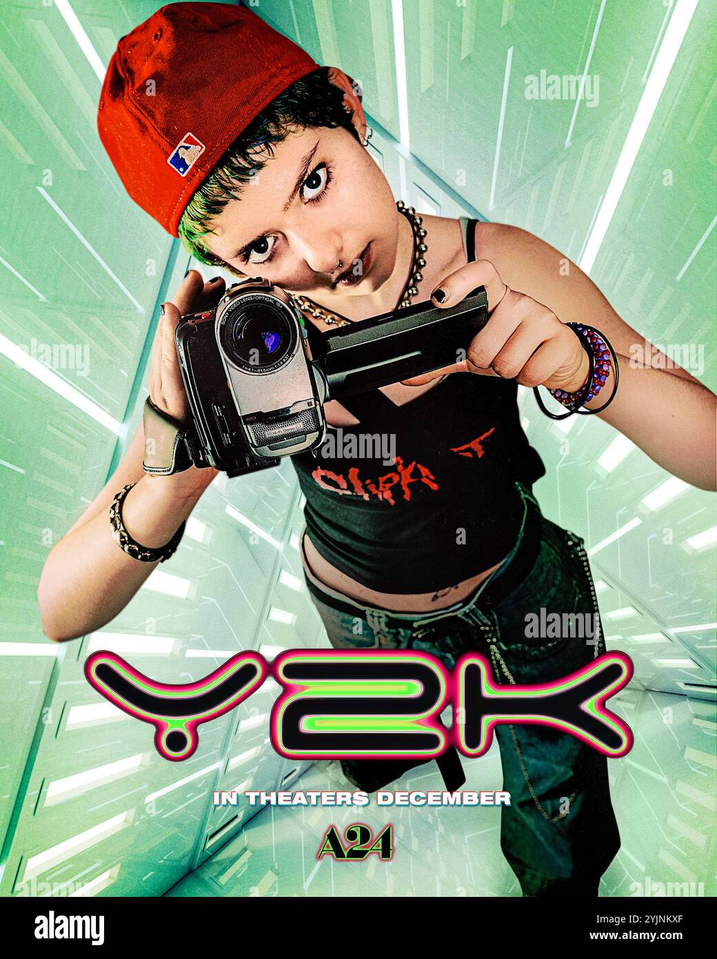 Y2K (2023) directed by Kyle Mooney and starring Rachel Zegler as Laura ...