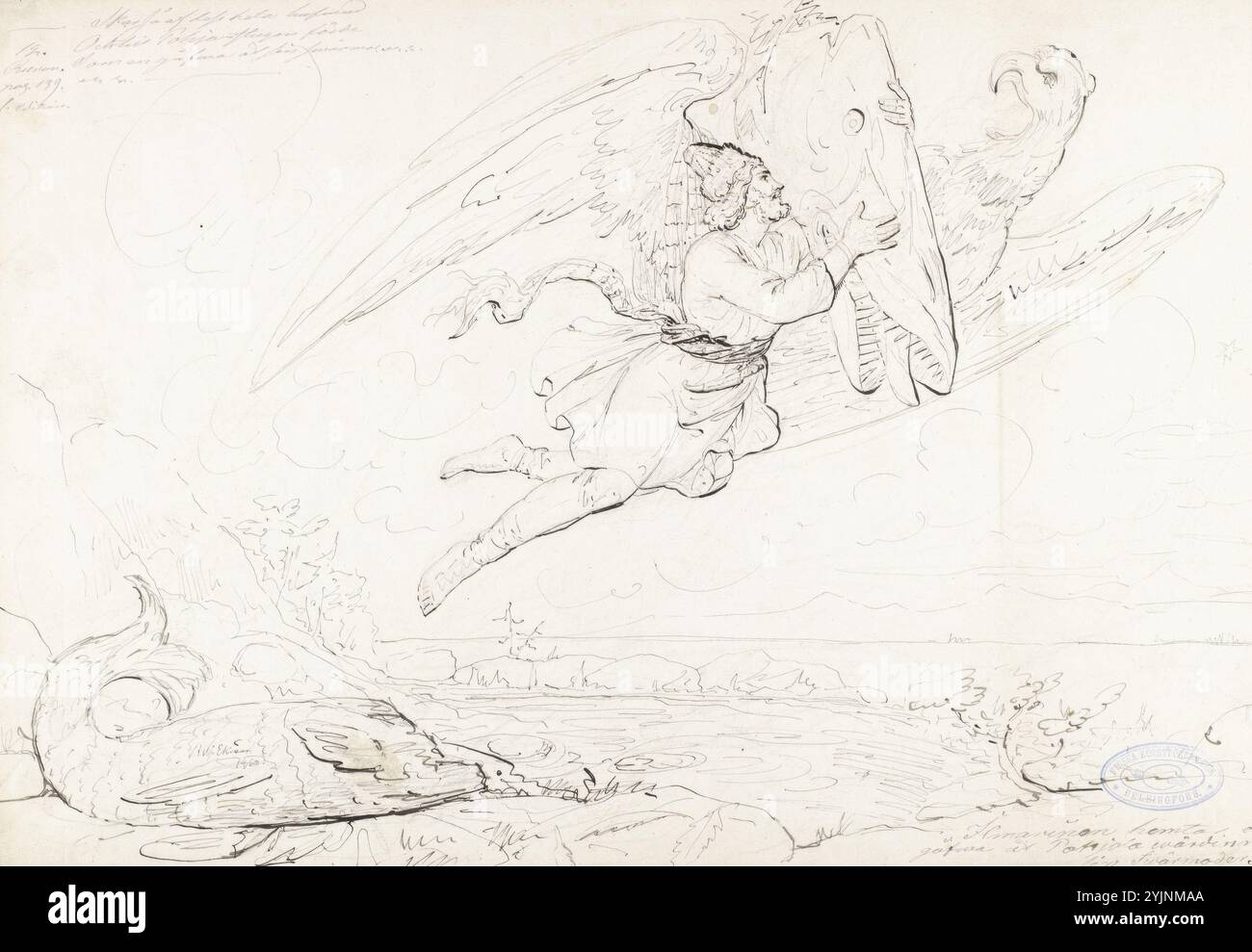 Ekman, Robert Wilhelm, work, Entry of the suitors into the North ...