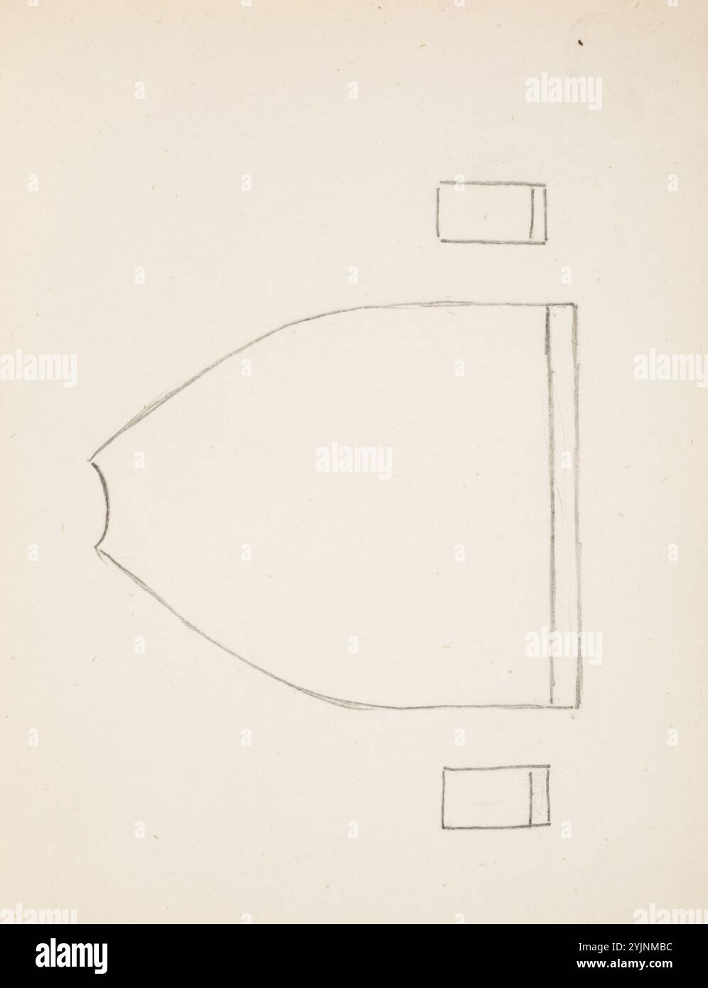 Simberg, Hugo, Sketch book (226 pp.+covers), 1905-07, drawing, 17.2 cm ...